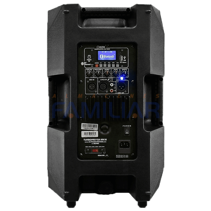 CAJA AMPLIFICADA ULTRA SOUND TURBO PRO10A MK4 | Almacenes Familiar