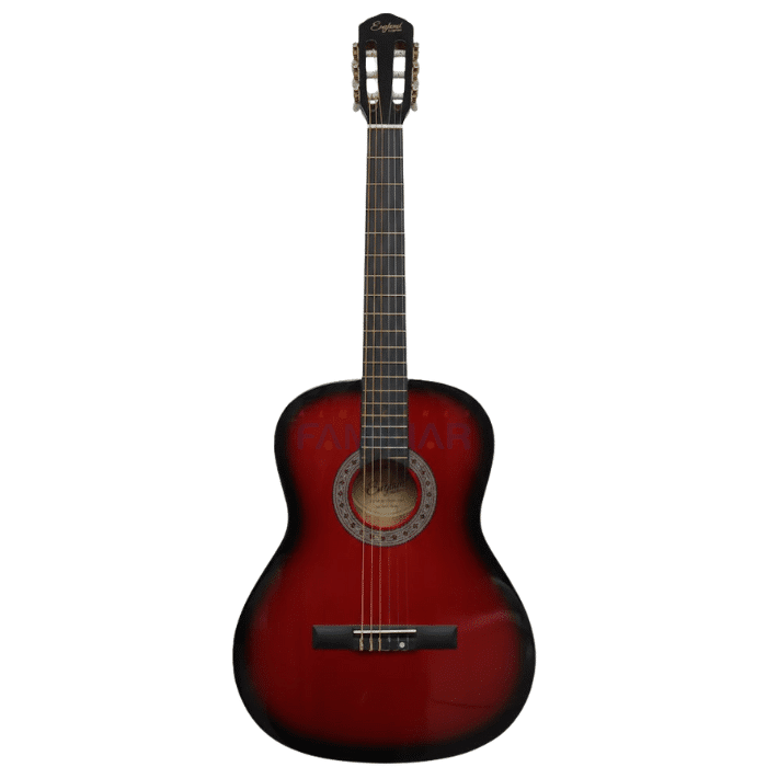 Guitarra electroacústica England Legends el-gcq05 rojo | Almacenes Familiar
